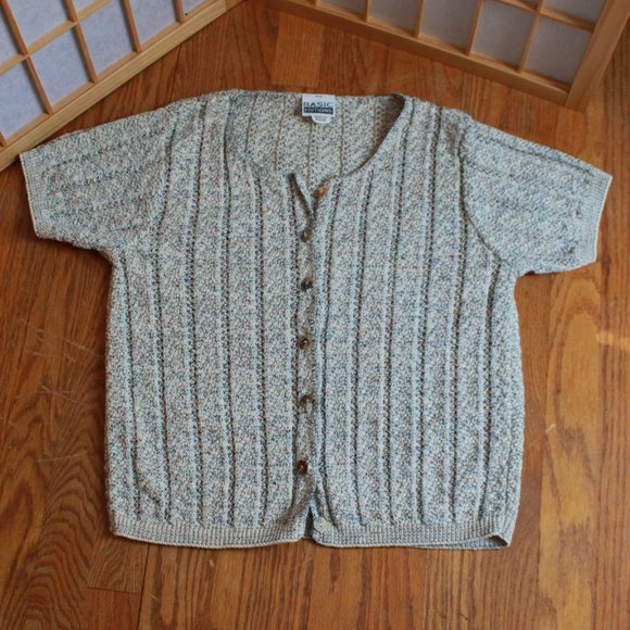 Basic Editions | Sweaters | Vintage Basic Editions Button Down Cardigan Sweater | Poshmark